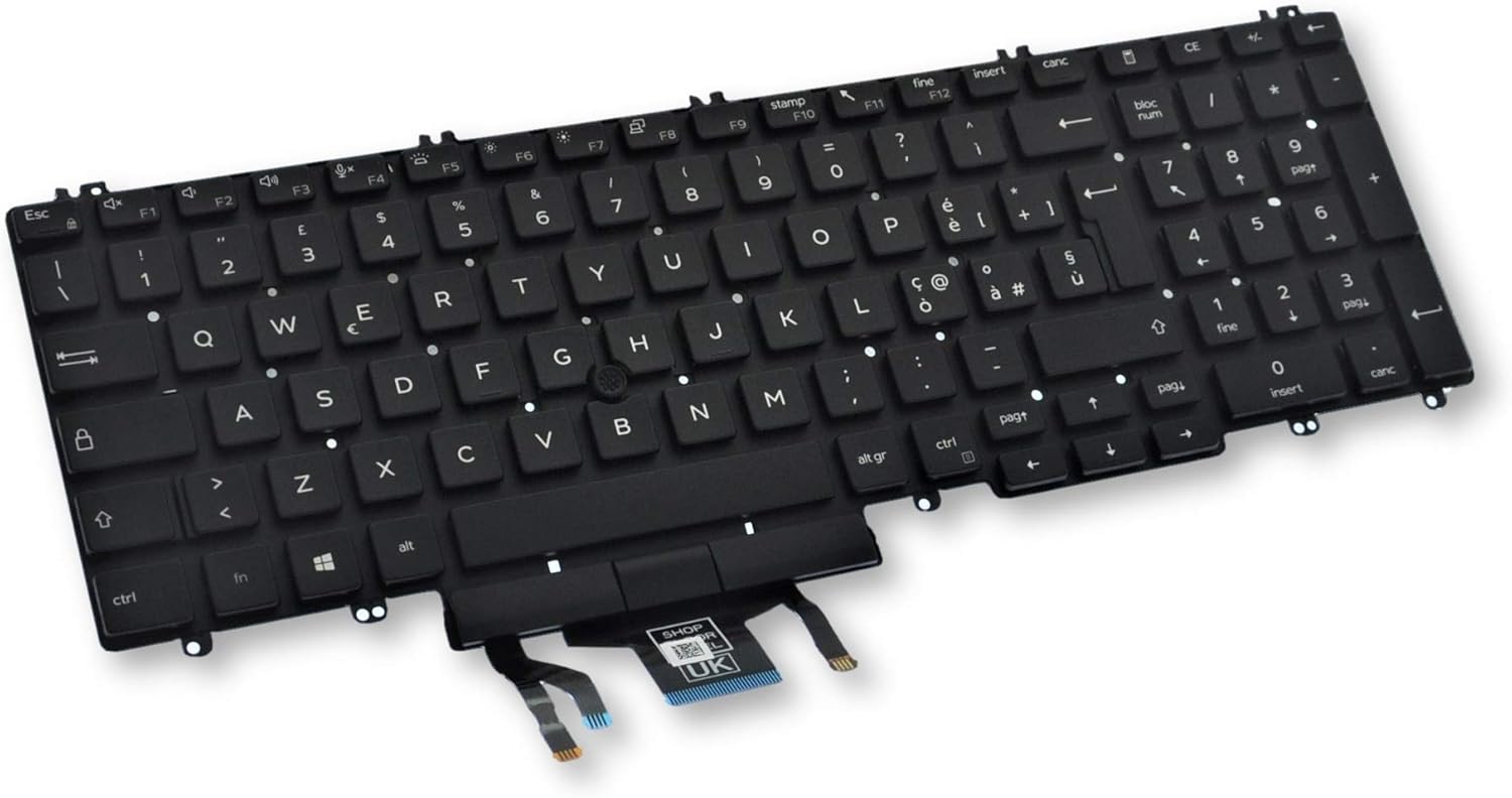 Tastiera Italiana per Dell Latitude 5500 - Retroilluminata – Kalio
